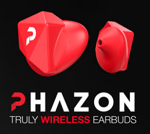 PHAZON - 운동용 이어폰 - 헤르마트